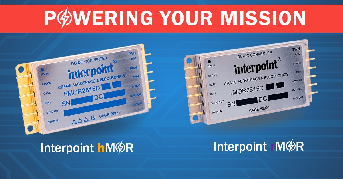 NEWS: Crane A&E Launches New Interpoint xMOR Product Family